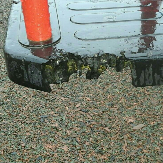 Dog damage to play equipment at park | The Week In