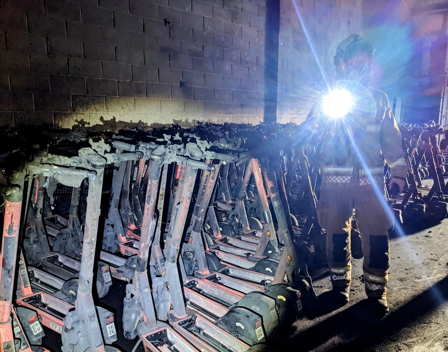 Up to 200 scooters damaged in fire | The Week In