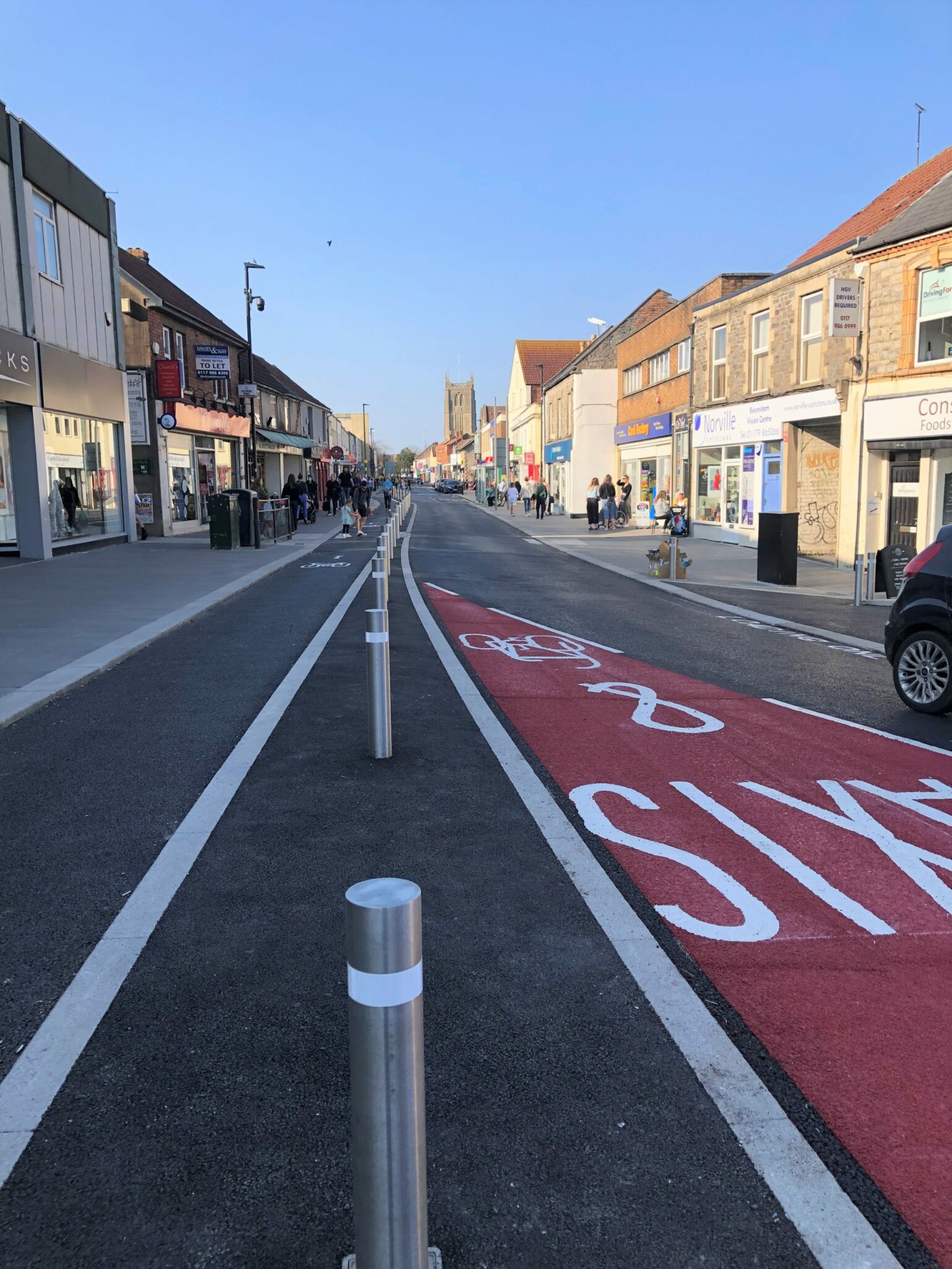 Council to make changes to Keynsham High Street's controversial new ...