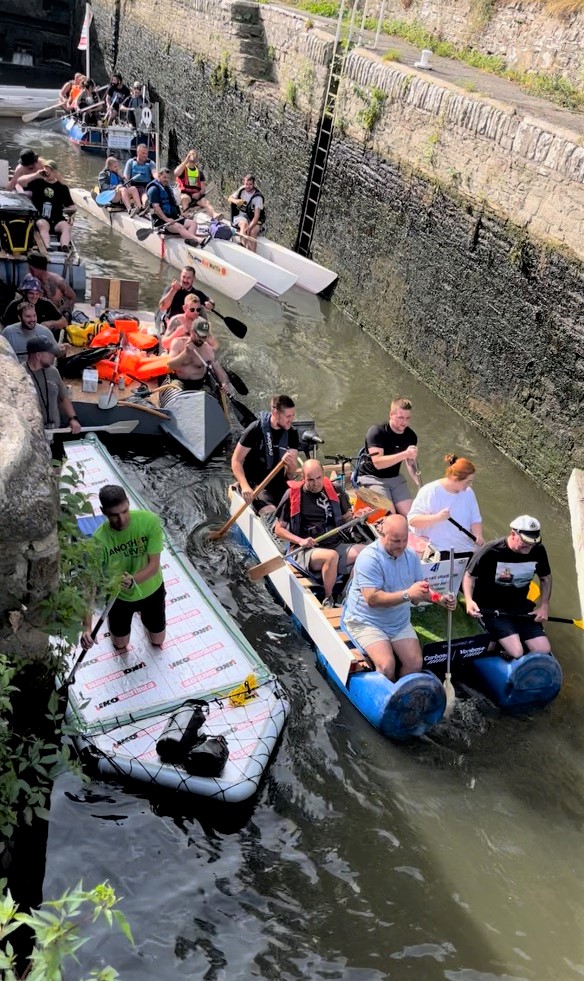 Fun raft race from Keynsham to Hotwells raises close to £3,000 | The ...