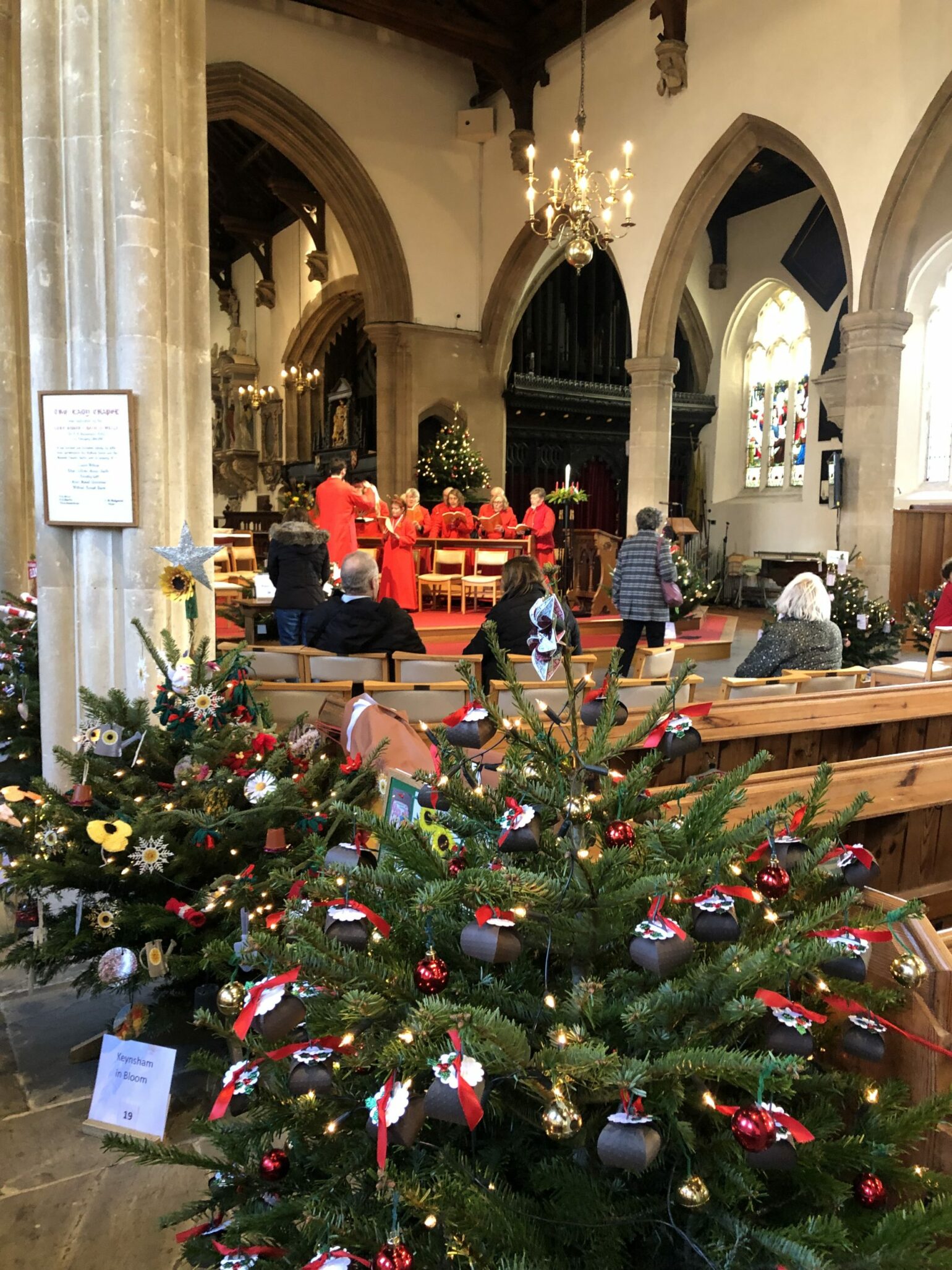 Christmas Tree Festival at St John's Church in Keynsham | The Week In