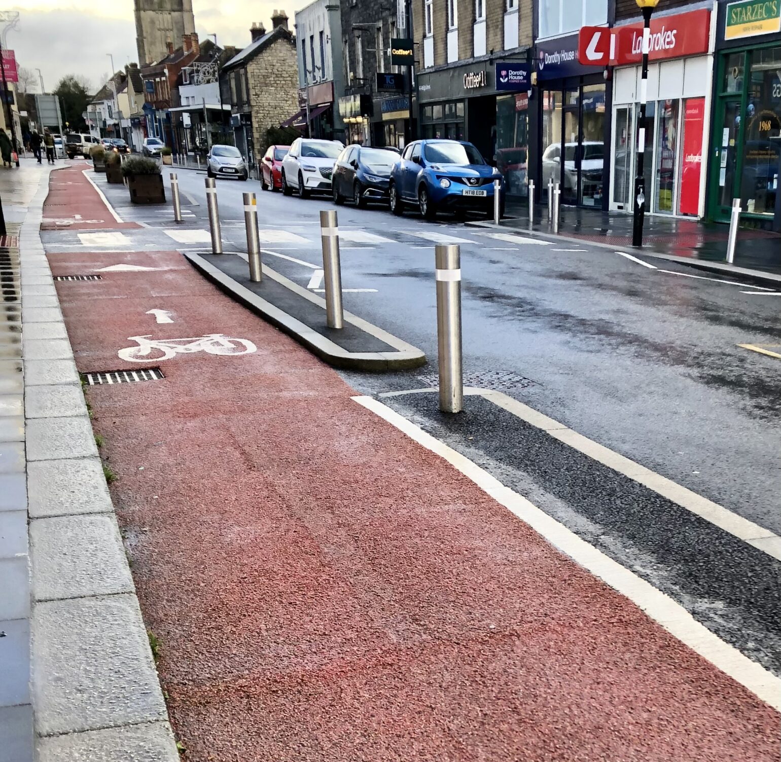 Keynsham High Street's cycle lane continues to claim victims | The Week In