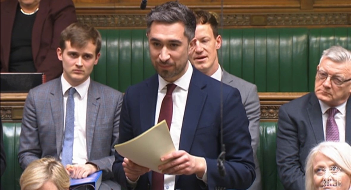 Kingswood’s new MP Damien Egan makes his maiden speech in the House of ...