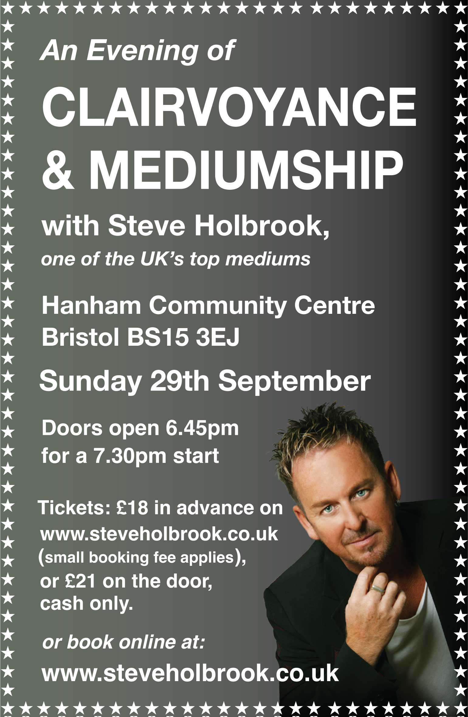 An Evening of Clairvoyance with Medium Steve Holbrook | The Week In