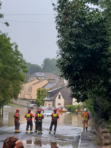 Keynsham Road closed due to flooding - and repairs could take days ...