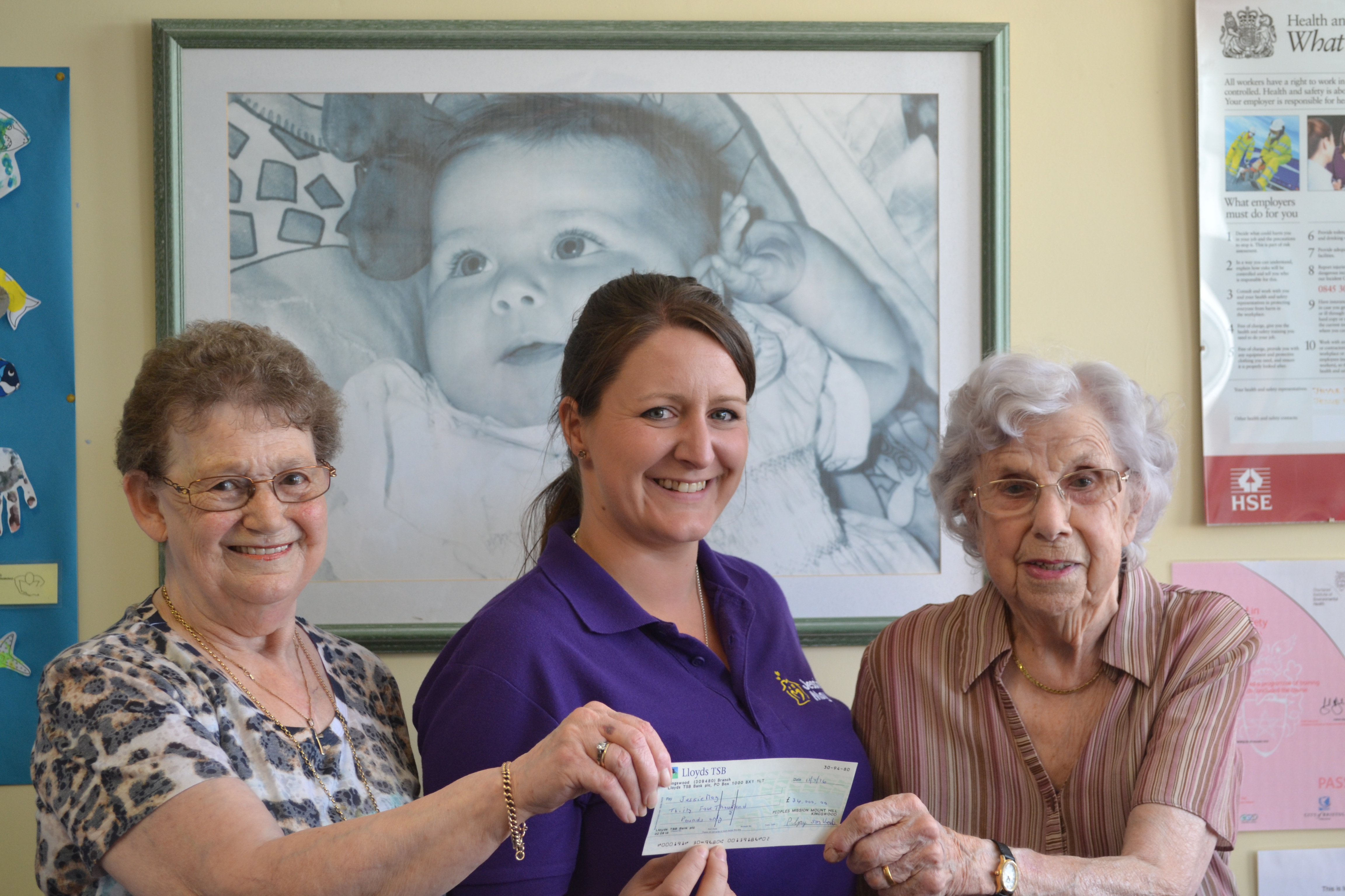 Delighted charities share the proceeds after Hanham church is sold ...